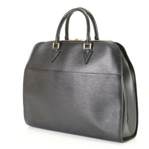 Louis Vuitton | Bags | Louis Vuitton Noir Epi Sorbonne Bag Black ...